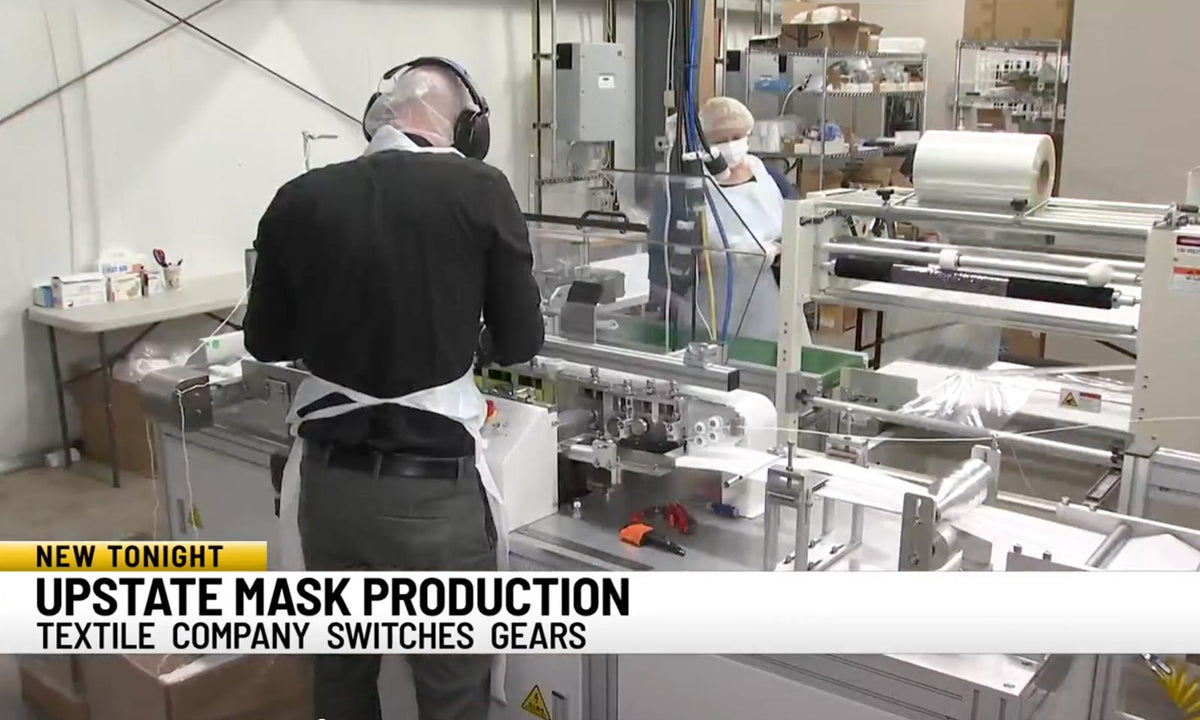 Featured on Channel 7 News WSPA – Carolina Facemask and PPE